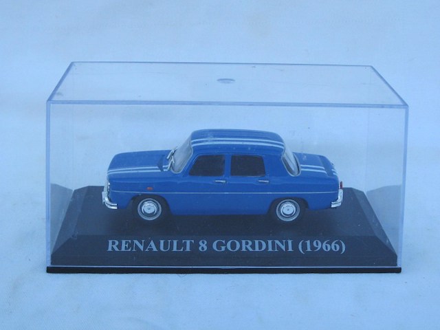 1:43 altaya renault 8 gordini