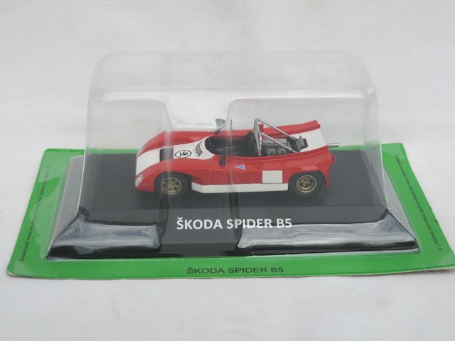 1:43 DeAgostini škoda spider B5