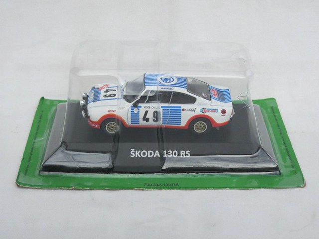 1:43 DeAgostini škoda 130 RS