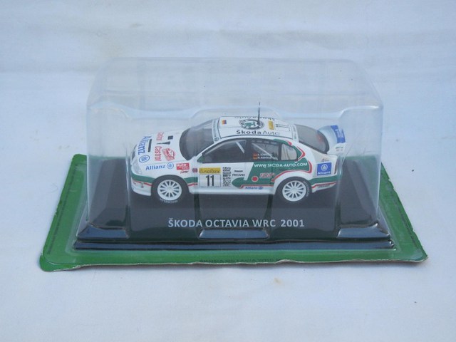1:43 DeAgostini škoda octavia WRC