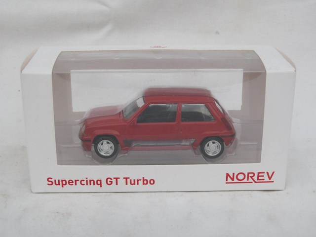 1:43 norev renault 5 GT turbo