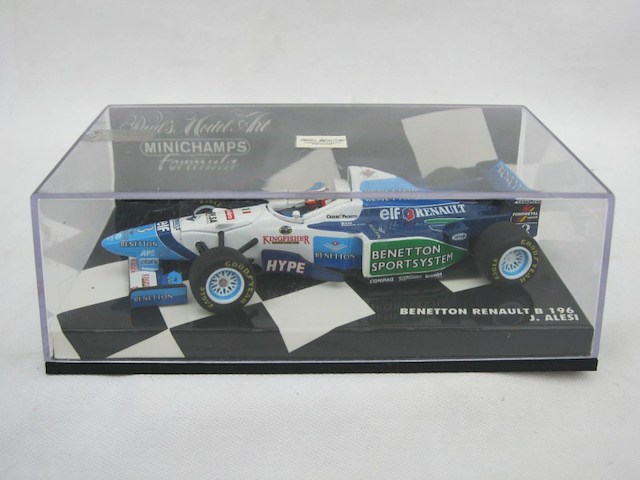 1:43 minichamps benetton renault B196