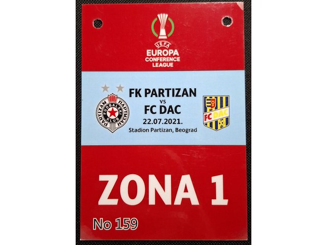Partizan - DAC Dunajska Streda 22.07.2021.