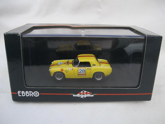 1:43 ebbro honda S800 racing
