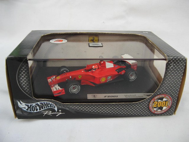 1:43 hot wheels ferrari F2001