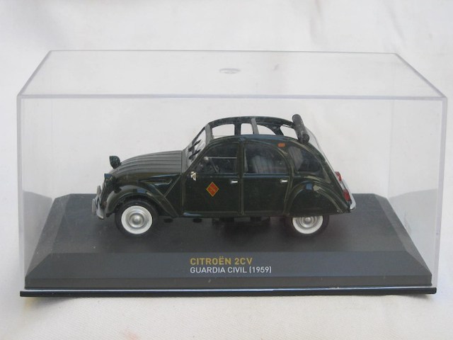 1:43 altaya citroen 2CV