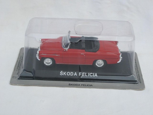 1:43 DeAgostini škoda felicia