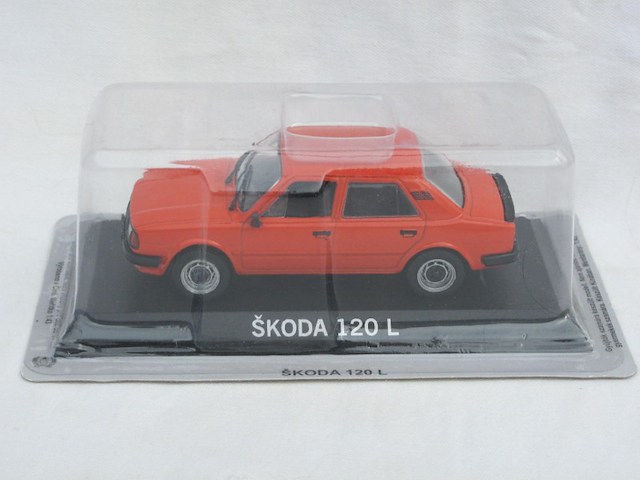 1:43 DeAgostini škoda 120L