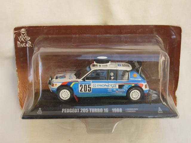 1:43 norev peugeot 205 T16