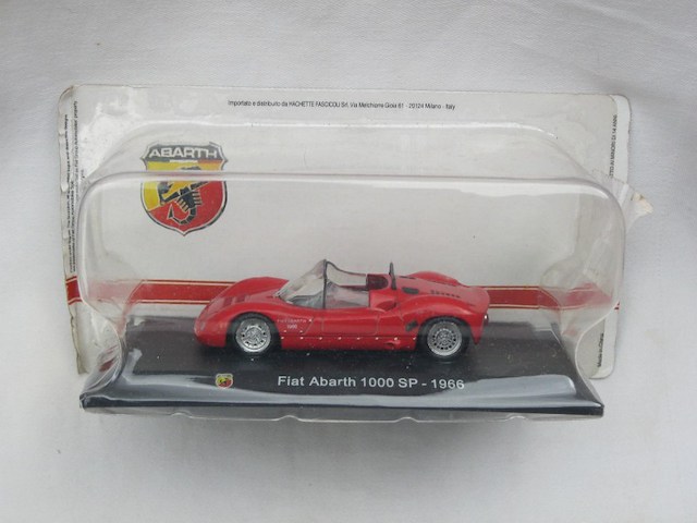 1:43 metro fiat abarth 1000 SP