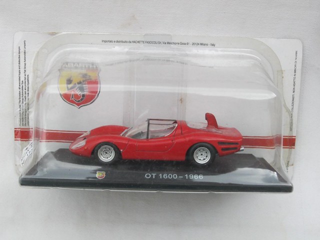 1:43 metro fiat abarth OT 1600