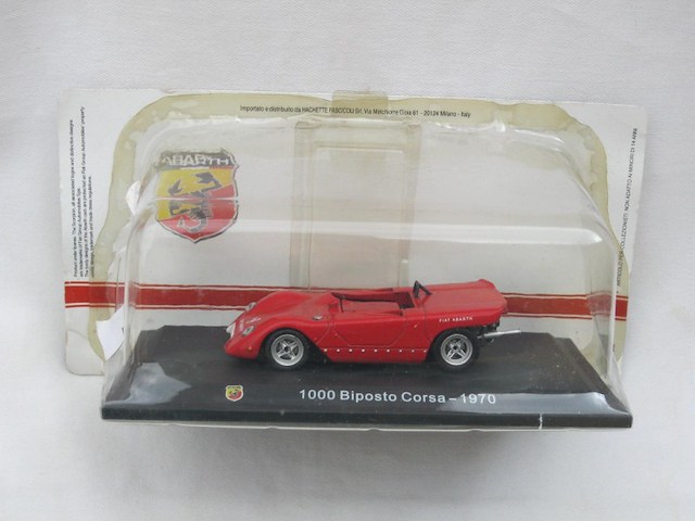 1:43 metro fiat abarth 1000 biposto corsa