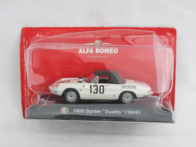 1:43 metro alfa romeo 1600 spider duetto