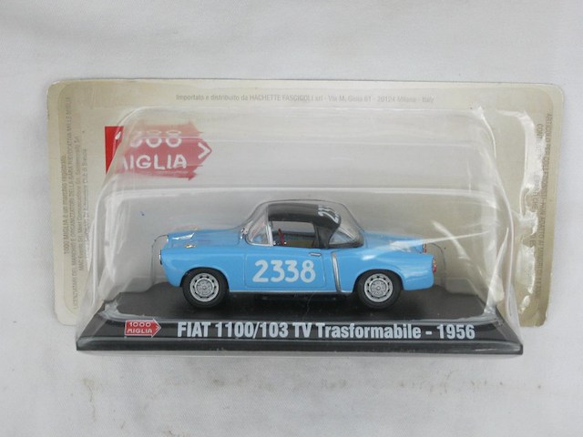 1:43 metro fiat 1100 TV trasformabile
