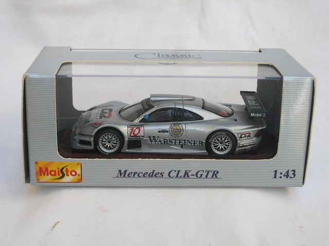1:43 maisto mercedes CLK GTR
