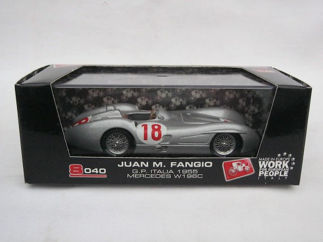 1:43 brumm mercedes W196C J.M.Fangio