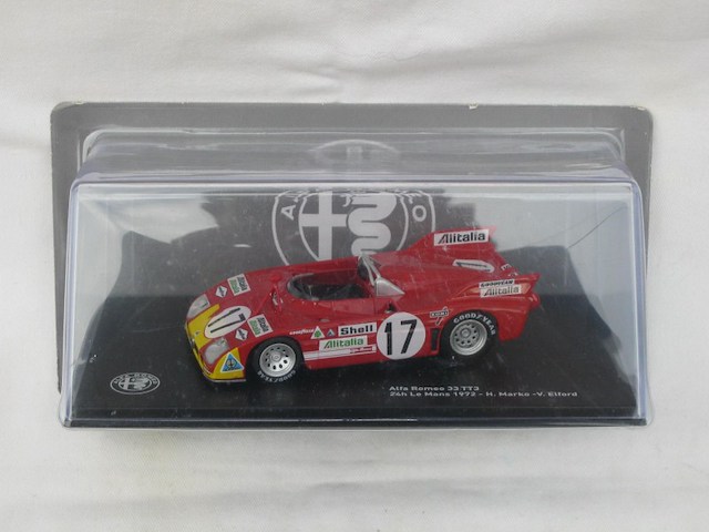 1:43 altaya alfa romeo 33 TT3