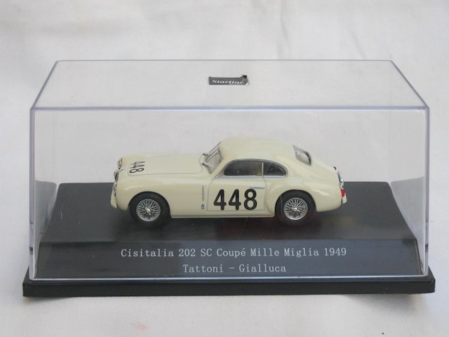 1:43 starline cisitalia 202 SC coupe MM