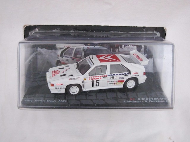1:43 altaya citroen BX 4TC