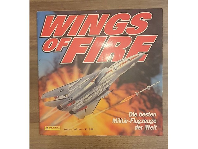 Wings of Fire Panini Nemacko izdanje RETKO