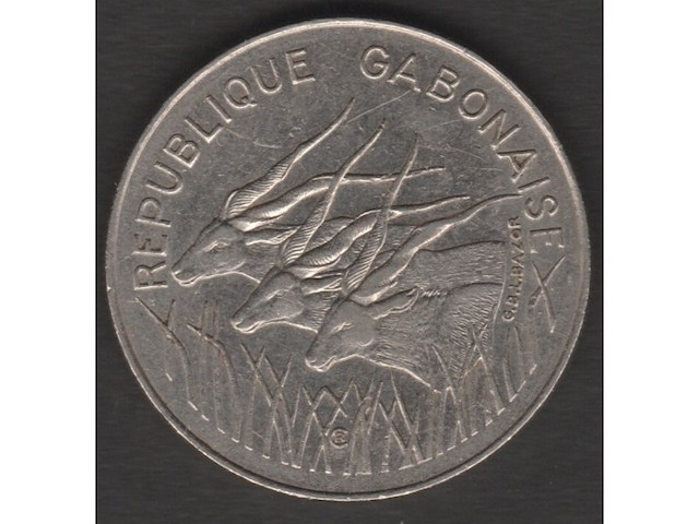 100 Francs - 1984 - Gabon