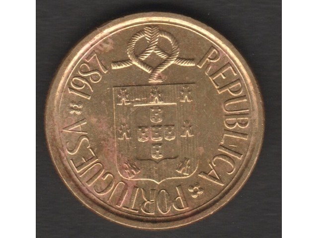 5 Escudos, Eskuda - 1987 - Portugal