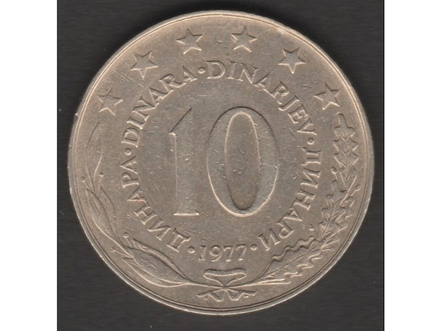 10 Dinara - 1977
