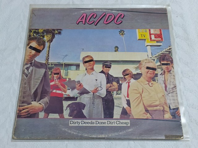 AC DC - Dirty deeds done dirt cheap (LP, 4/3+)