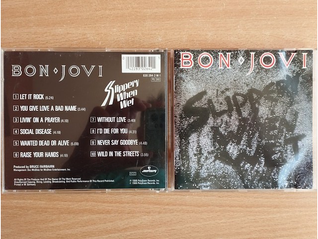 Bon Jovi -  Slippers When Wet