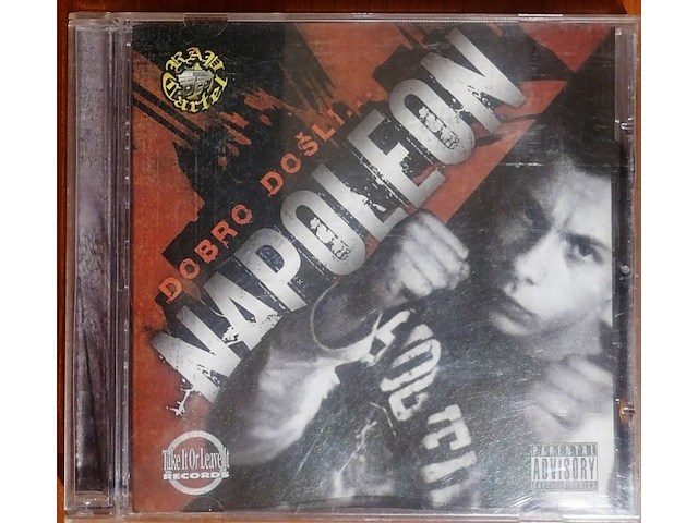 CD: NAPOLEON - Dobro došli! (2008) srpski rap, NOV