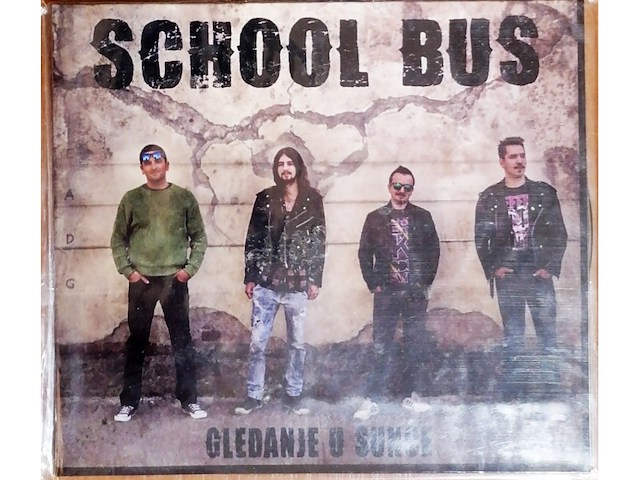 CD: SCHOOL BUS - Gledanje u sunce, 2016 srpski punk NOV