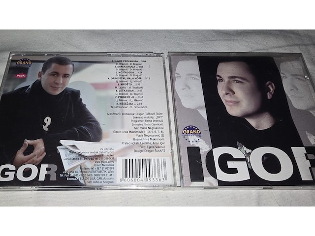 Igor Lugonjić - Igor , ORIGINAL