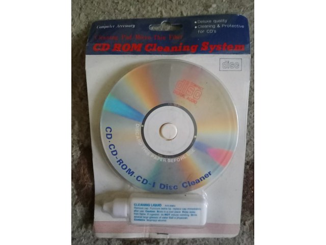CD / CD Rom disc cleaner / disk za čišćenje cd uređaja