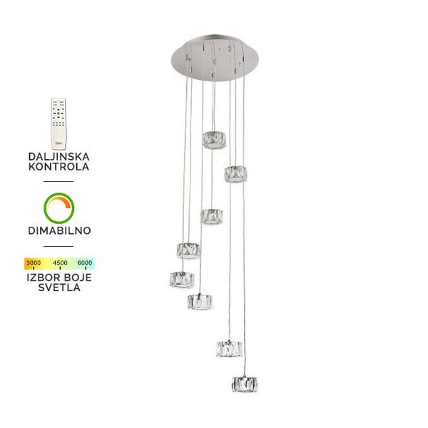 Forma LED visilica KP6008-80VID: EK000779998
