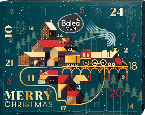 Balea MEN
MERRY CHRISTMAS advent kalendar 2025, 1 kom
