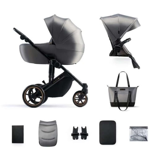 KINDERKRAFT KOLICA 2U1 PRIME 2 SHADOW GREY