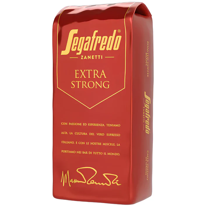 SEGAFREDO EXTRA STRONG 1KG – ESPRESSO KAFA U ZRNU