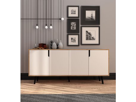 HANAH HOME Komoda Latina Modern 180 Sapphire Oak White