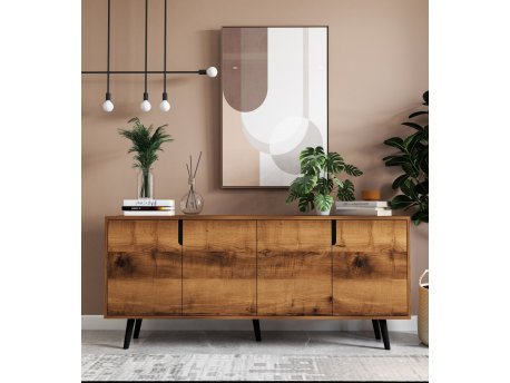 HANAH HOME Komoda Latina Modern 180 Walnut