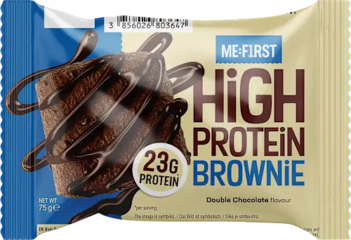 POLLEOsport
ME:FIRST HiGH PROTEiN BROWNiE čokolada, 75 g