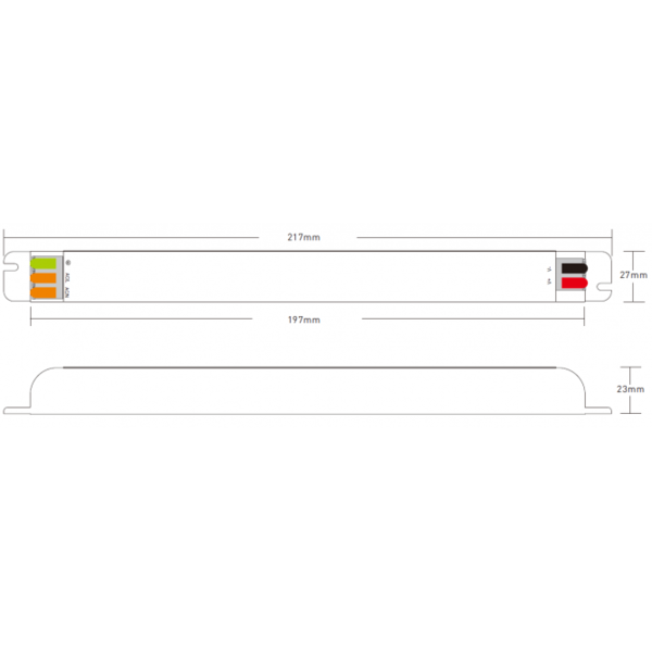 SLIM LED TRAFO NAPAJANJE ZA LED TRAKE 100W 12V 150394 100WHH-12 DAWN