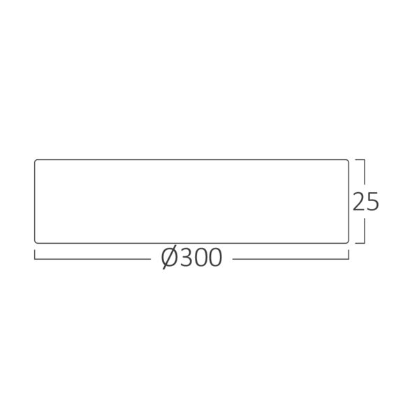 LED PLAFONJERA 26W CRNA OKRUGLA 3CCT tri boje svetla 3000/4000/6500K BP07-00381