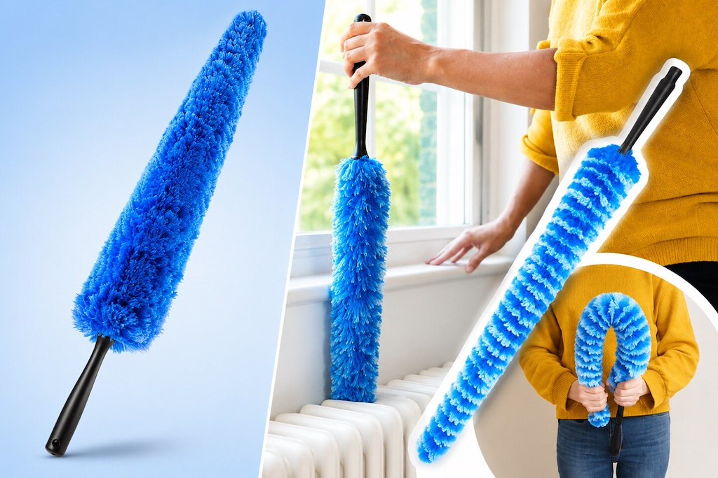 ByeDust čistač prašine, za radijatore    Efikasno