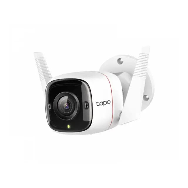 TP-Link Kamera za video nadzor TC65, 3MP, Outdoor Security Wi-Fi, Bela