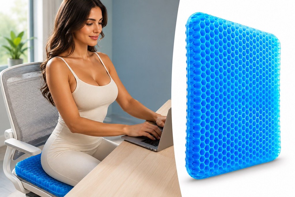 Ergonomska gel podloga za sedište PrimeCushion    Saćasta forma