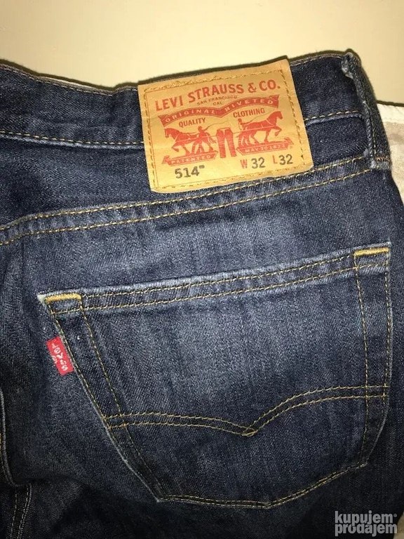 Original LeviS 514 farmerice 32 KAO NOVE 100% cotton Polustruk