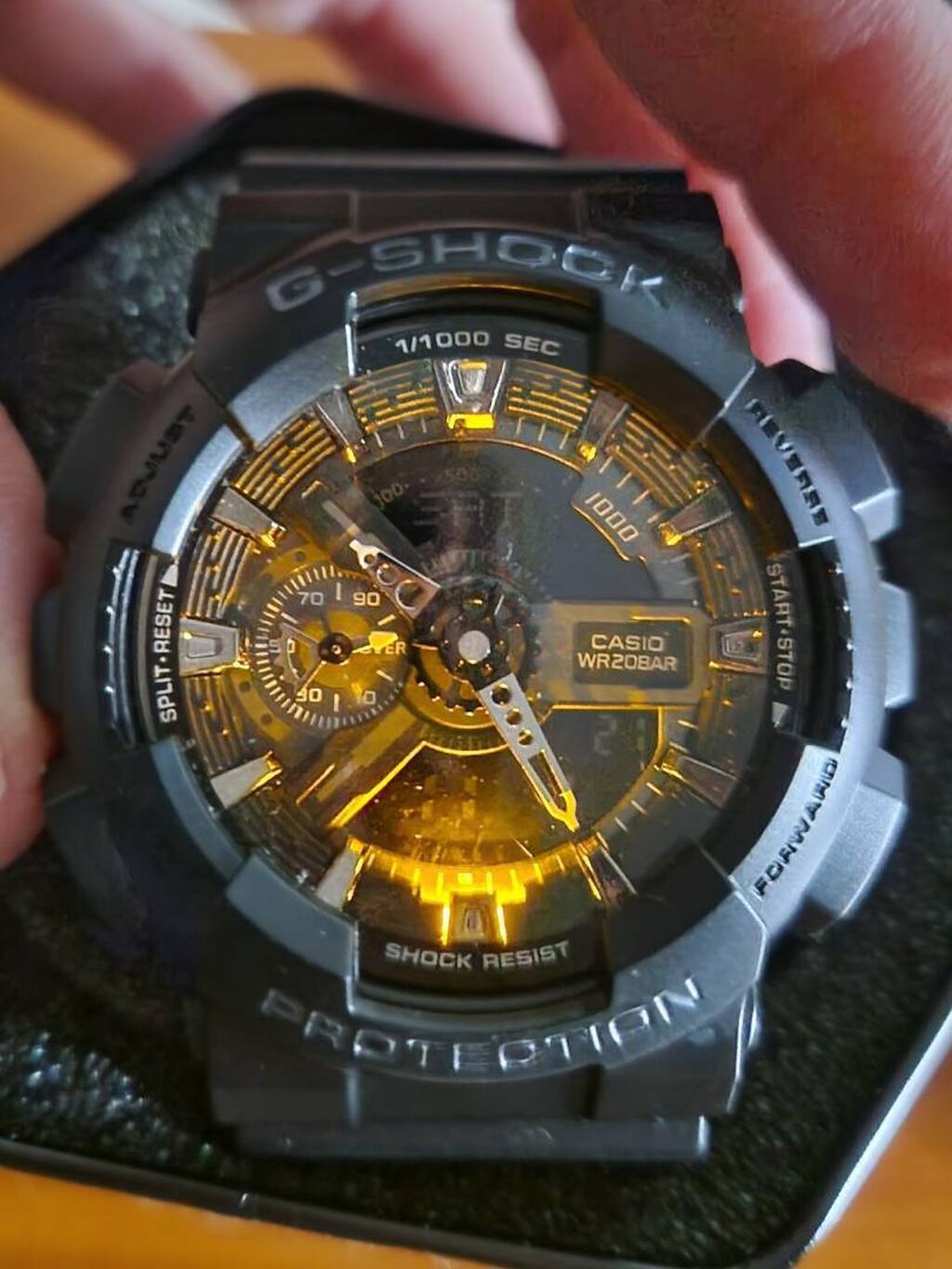 CASIO G-SHOCK Muški sportski vodootporni sat GA-110GB-1A Serija