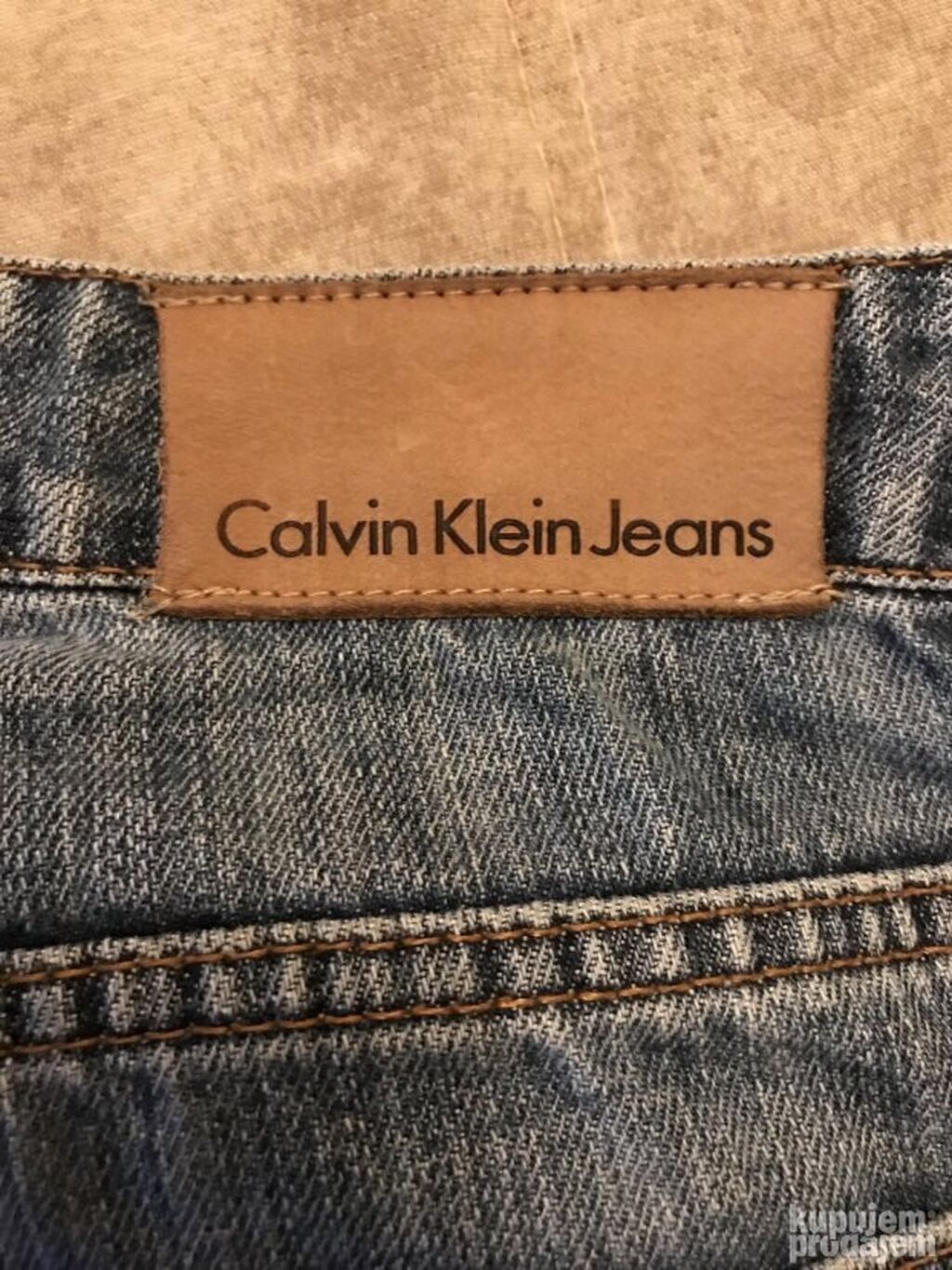 Original Calvin Klein farmerice 33 / 34 - 2 kom. 100% cotton
