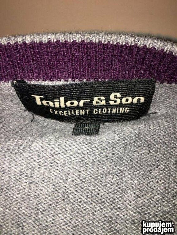 Original Tailor &Son dzemper XL KAO NOV 100% cotton Vrhunski