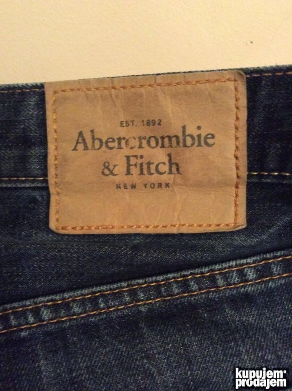 Original Abercrombie &Fitch farmerice 30-32 100% cotton Mere